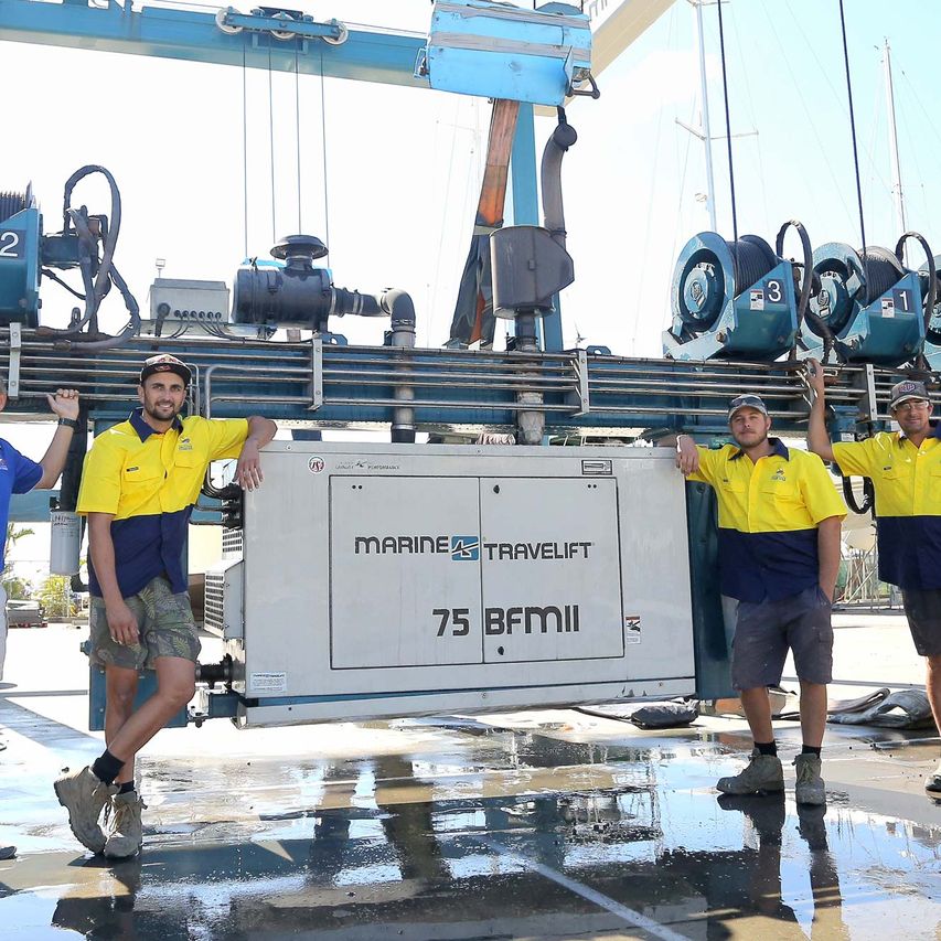 Boat Yard and 75-Tonne Shiplift Services